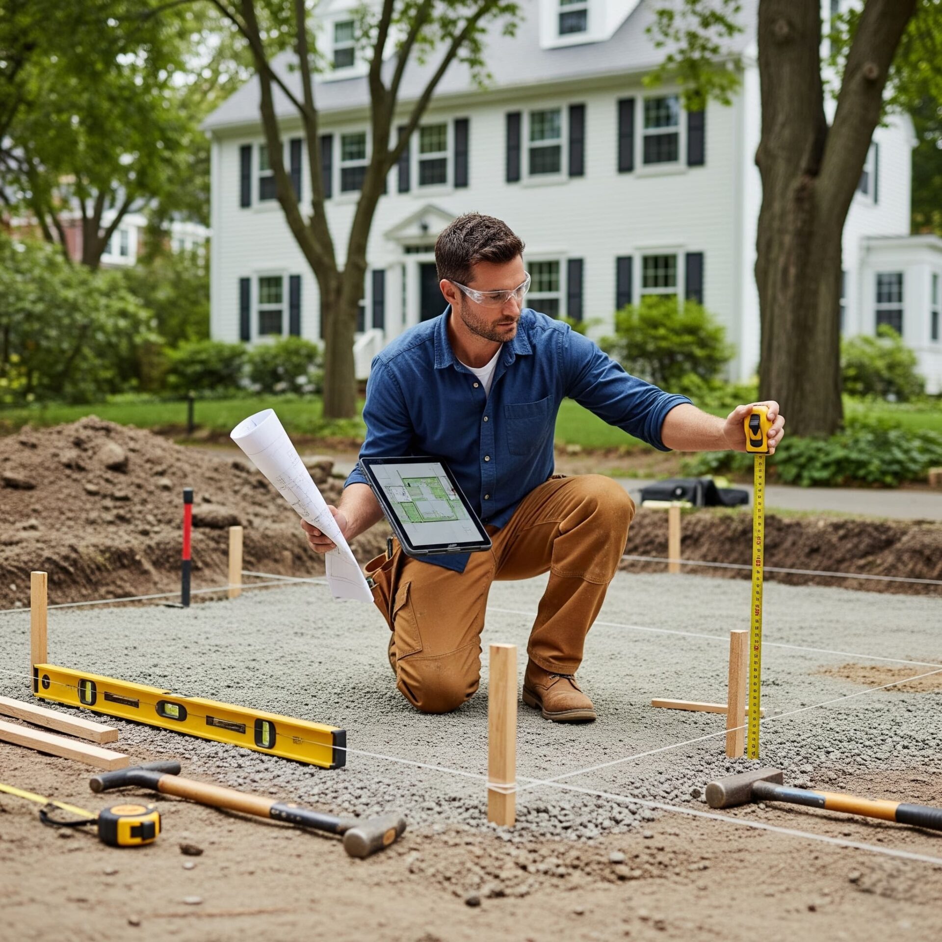 A Beginner’s Guide to Measuring for a Concrete Slab
